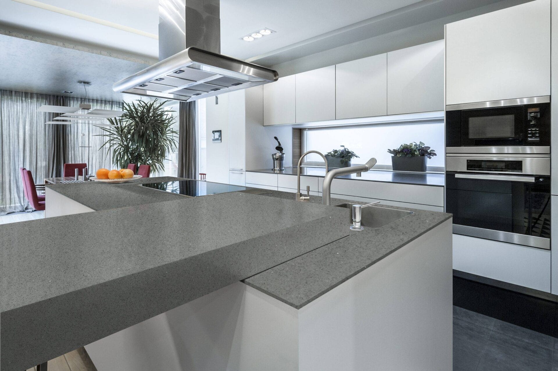 QZ140 Grey Shimmer Quartz - Granite House